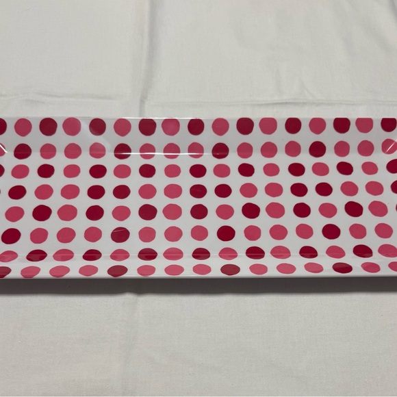 Target | Kitchen | Vintage Target Pink And Red Polka Dot Serving Tray ...